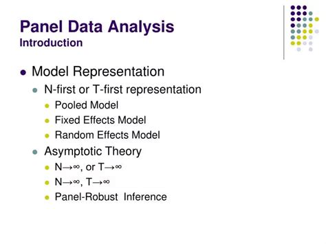 PPT Panel Data Analysis Introduction PowerPoint Presentation Free Download ID 4132820