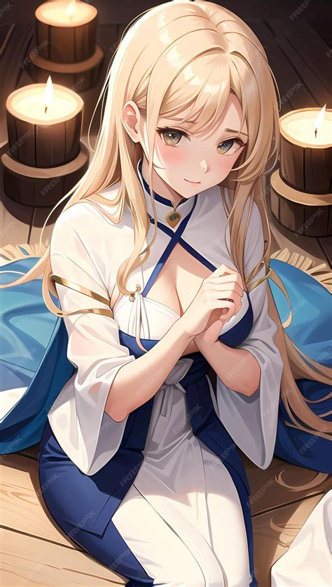 Premium Ai Image Beautiful Anime Waifu Style Girl Ai Generated