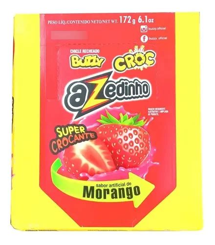 Chicle Croc Morango Azedinho C40 Mercadolivre