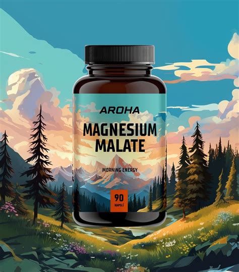 Magnesium Malát - ranní nakopávač energie - proti únavě— AROHA - — AROHA