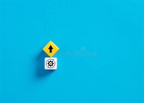 Production Growth Increasing Productivity And Production Capacity Stock Image Image Of