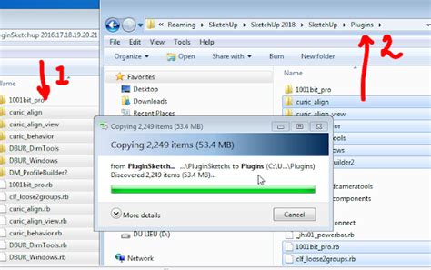 Cài đặt Plugins rb và rbz cho Sketchup BXM Phần mềm