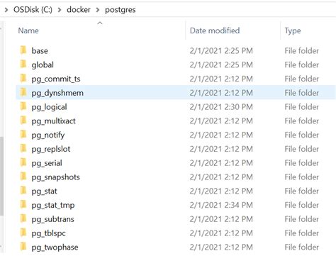 Using Docker On Windows To Have Persistent Postgresql Settings And Databases Sqlkitty