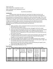 Analyzing Two Dimensional Motion In Physics Lab Experiment And Course Hero