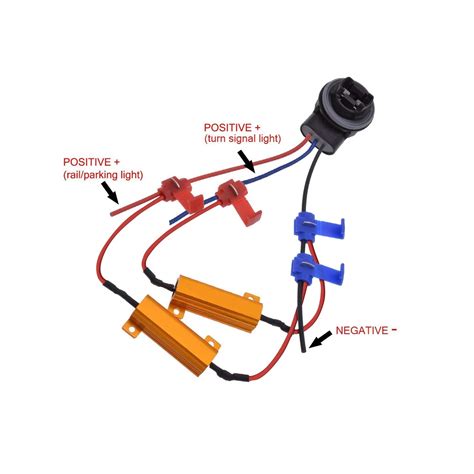Led Turn Signals T 50w 6rj Load Resistors
