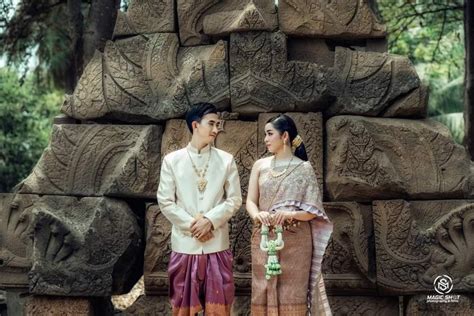🇰🇭 Celebrated Sweet Cambodian Couple Pre Wedding ️ Cambodia Traditional Costumes 🇰🇭