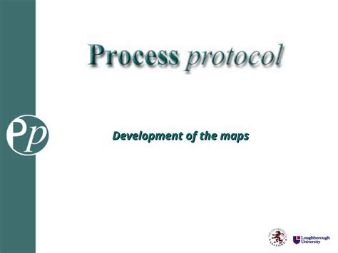 PPT Development Of The Maps Process Mapping Methodology Stage Drafting Phase C Onsult PP