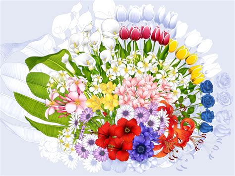 볼수록 탐나는 꽃들의 향연 웹툰and일러스트 꽃 브러쉬 텀블벅 크리에이터를 위한 크라우드펀딩