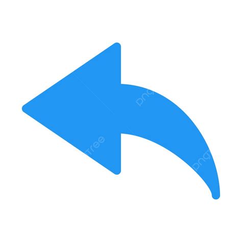 Undo Or Reply Arrows Back Direction Previous Action Png And Vector