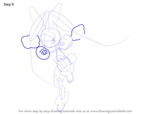 How To Draw Mega Lopunny From Pokemon Pokemon Step By Step