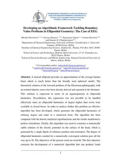 Pdf Developing An Algorithmic Framework Tackling Boundary Value