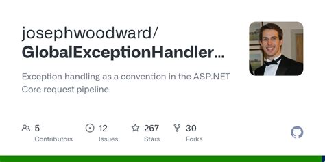 Github Josephwoodward Globalexceptionhandlerdotnet Exception Handling As A Convention In The
