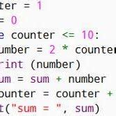 Python Code For Printing Odd Numbers And Their Sums Download Scientific Diagram