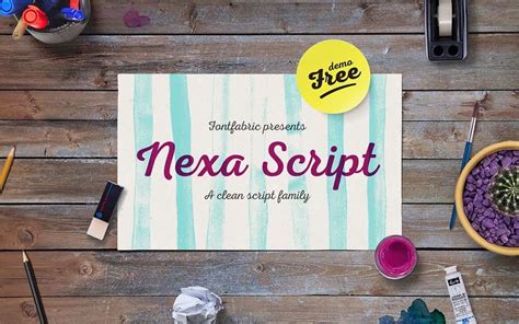 Nexa Script Font Dafont Free