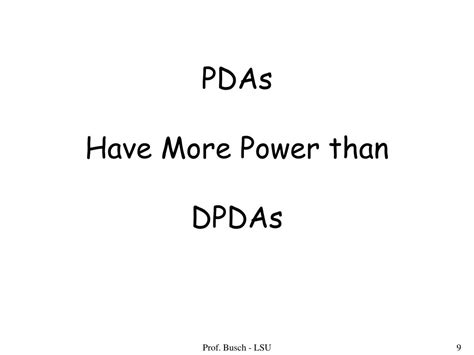 ppt dpda deterministic pda powerpoint presentation free download