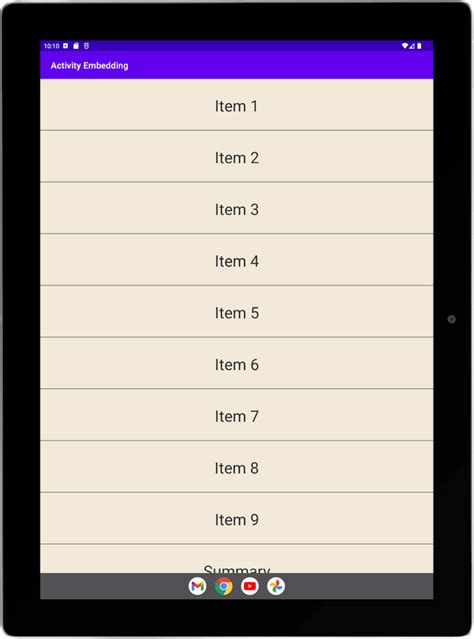 Build A List Detail Layout With Activity Embedding Android Developers