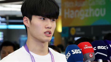 [아시안게임] 황선우 중국 판잔러와 남자 자유형 100m 예선 맞대결