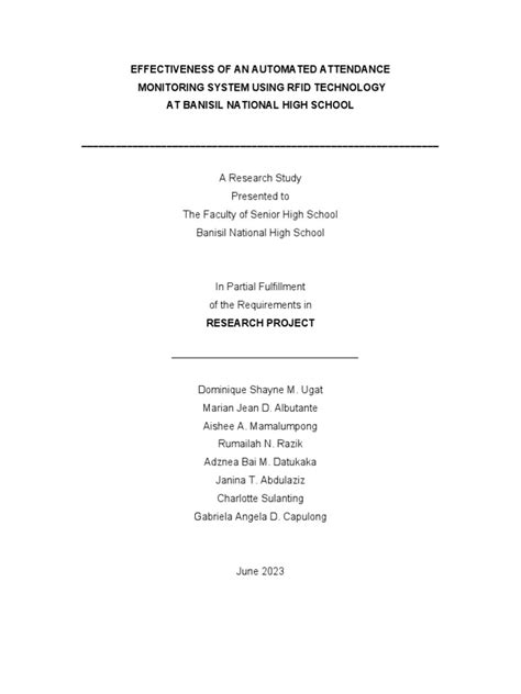 Aams 3 Effectiveness Of An Automated Attendance System Using Rfid At