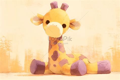 기린 그림 일러스트 무료 다운로드 Lovepik