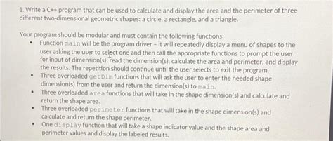 Solved Write A C Program That Can Be Used To Calculate Chegg