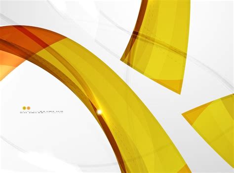 부드러운 웨이브 라인 추상적인 배경 프리미엄 벡터