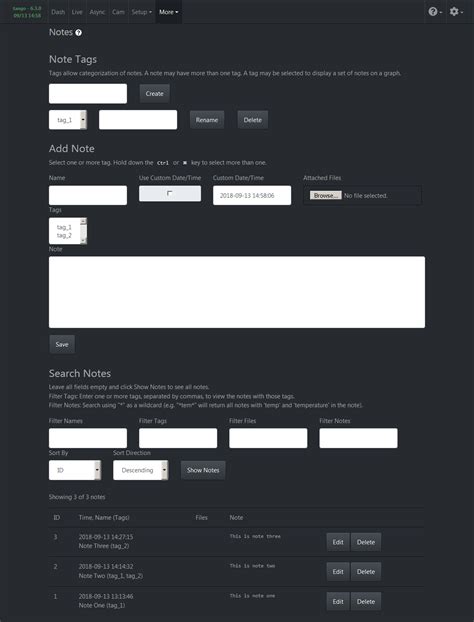 adding notes to mycodo · issue 527 · kizniche mycodo · github