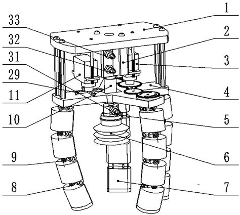 An Underactuated Flexible End Effector For Imitating Bird Claws Of
