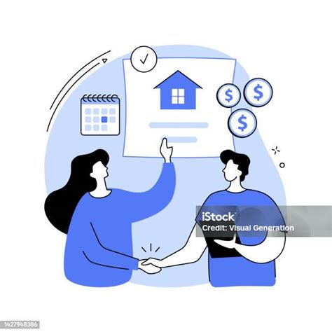 부동산 거래 고립 된 만화 벡터 일러스트 레이 션을 만들기 동업에 대한 스톡 벡터 아트 및 기타 이미지 동업 비즈니스 가공의 인물 Istock