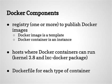 Postgresql Setup Using Docker Ppt