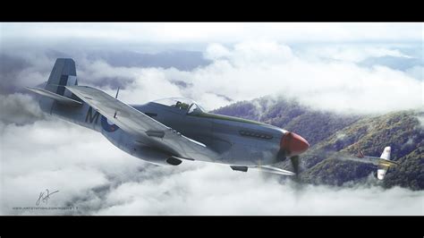 Landing P 51d Dcs Youtube