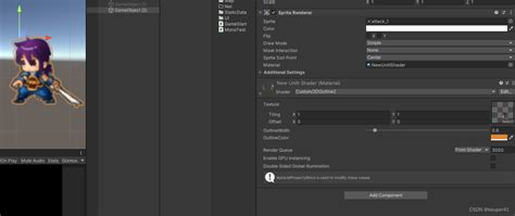 Unity 2d外描边shaderunity外轮廓描边 Csdn博客