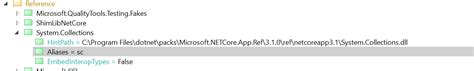 Assembly Alias In ` ` Not Applied · Issue 10749 · Dotnetsdk · Github
