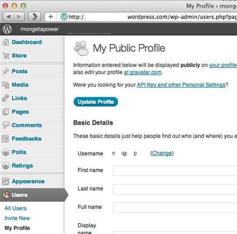 Javascript Left Menu Like Wordpress Stack Overflow
