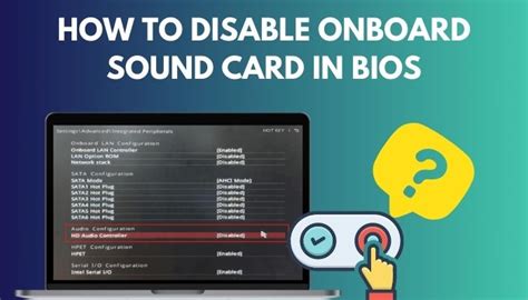 How To Disable Onboard Sound Card In BIOS Quick Easy