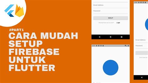 Setup Flutter Firebase Youtube