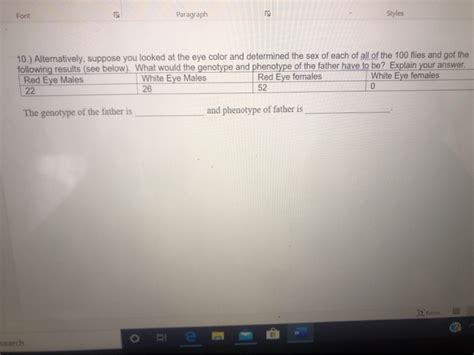 Solved Font Paragraph Styles 10 Alternatively Suppose You