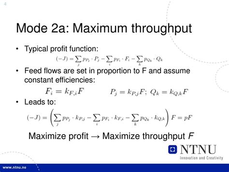 Ppt Throughput Maximization By Improved Bottleneck Control Powerpoint