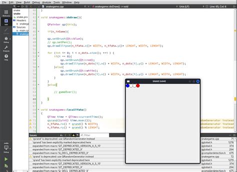 Github Anasbenbari Snake Game This Is A Simple Implementation Of A Snake Game Built On Qt