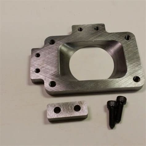 Stainless T6 Undivided To 4 0 Inch Inlet Transition Turbo Flange Tabs