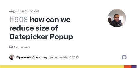 How Can We Reduce Size Of Datepicker Popup · Issue 908 · Angular Uiui