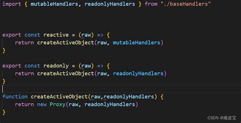 【vue3源码】第三章 Readonly详解 从零实现vue3 Readonly Apivue3的inject设置readonly Csdn博客