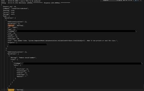 Warnings Are Detected In Log But Never Showed In Ide Vs Code Sonar Community