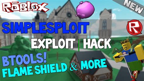 Roblox Exploithack Simplesploit Patched Btools Flame Shield Youtube