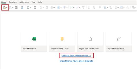在何处获取数据 Power Query Microsoft Learn 在何处获取数据 Power Query Microsoft Learn