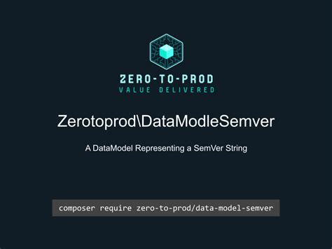 Zero To Proddata Model Semver Packagist