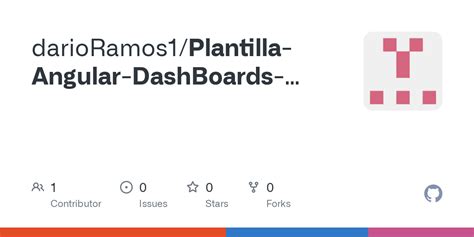 Github Darioramos1plantilla Angular Dashboards Webapps