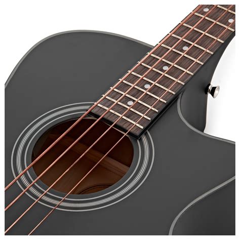 Electro Acoustic Bass Guitar Black 35w Bass Amp And Accessory Pack At