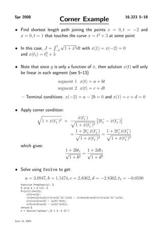 Optimal Control Principle Slided PDF