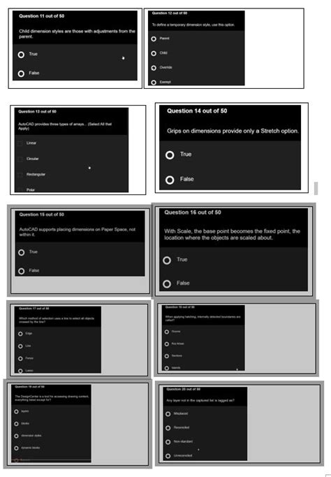 Solved Autodesk Autocad 2d Drafting And Annotation Exam