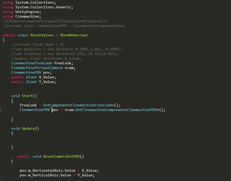 Rc3 Pov Cam Where Is It And How To Set Its Axis Values In Script